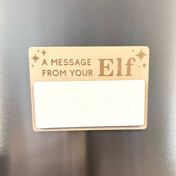 Holiday | Elf Message Dry Erase Board Arrival Announcement Sign | Poshmark